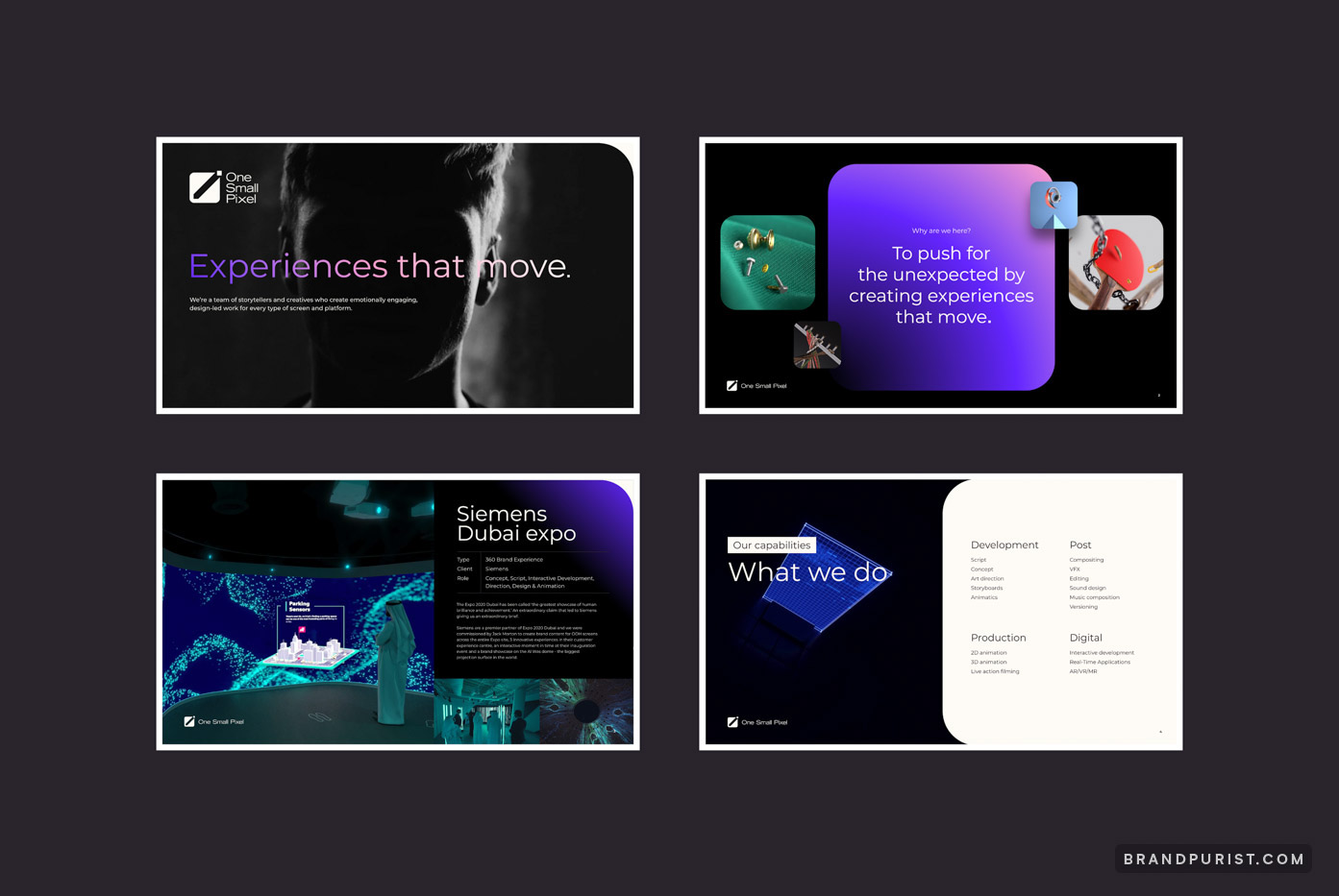 One Small Pixel • Rebranding a creative studio | Brand Purist ...