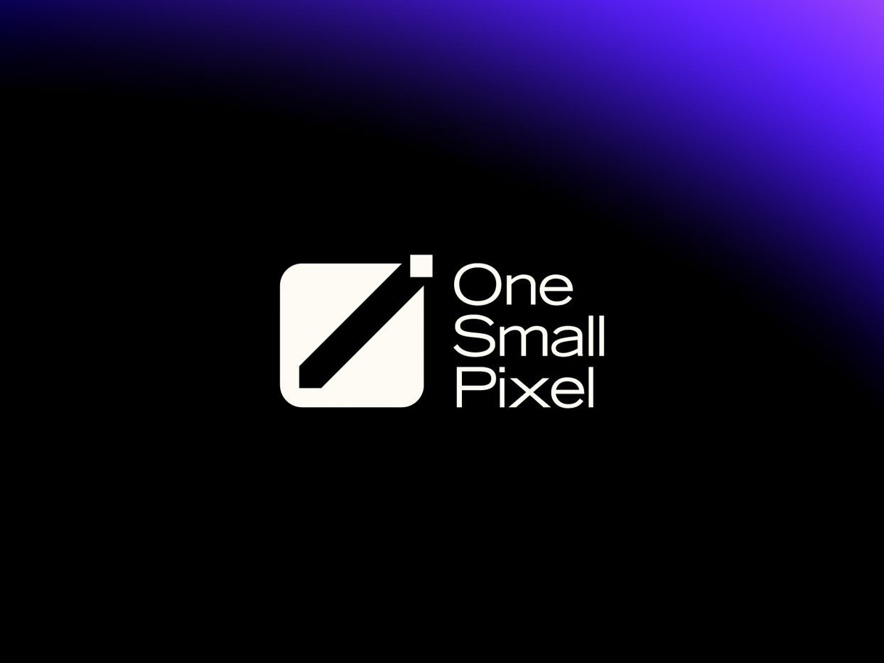 One Small Pixel • Rebranding a creative studio | Brand Purist ...