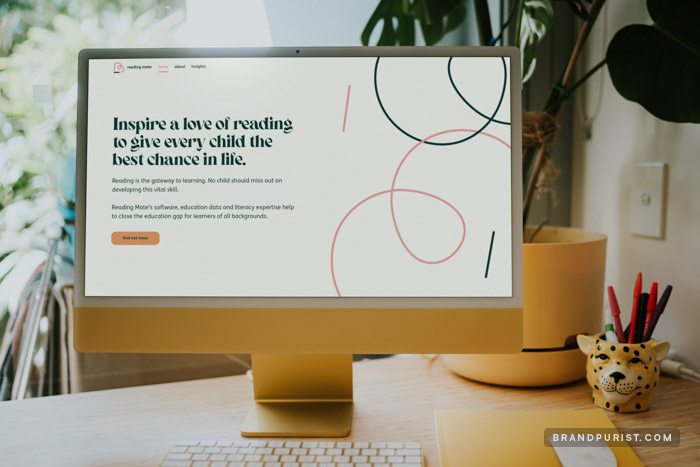 Reading Mate • Branding an edtech startup | Brand Purist • Branding ...