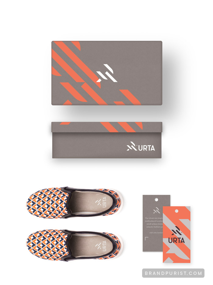URTA • Brand strategy and design for Asian footwear connecting East and ...
