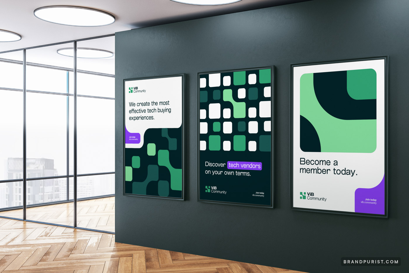 ViB Community • Branding a tech professional network | Brand Purist ...