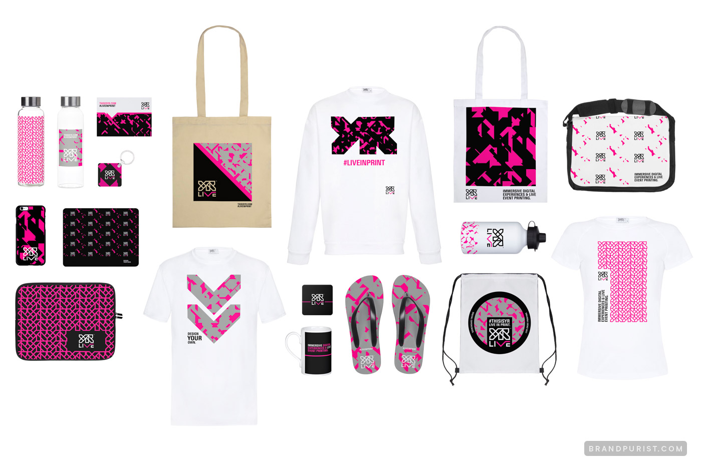 YR Live • Rebranding an experiential product customisation and live ...