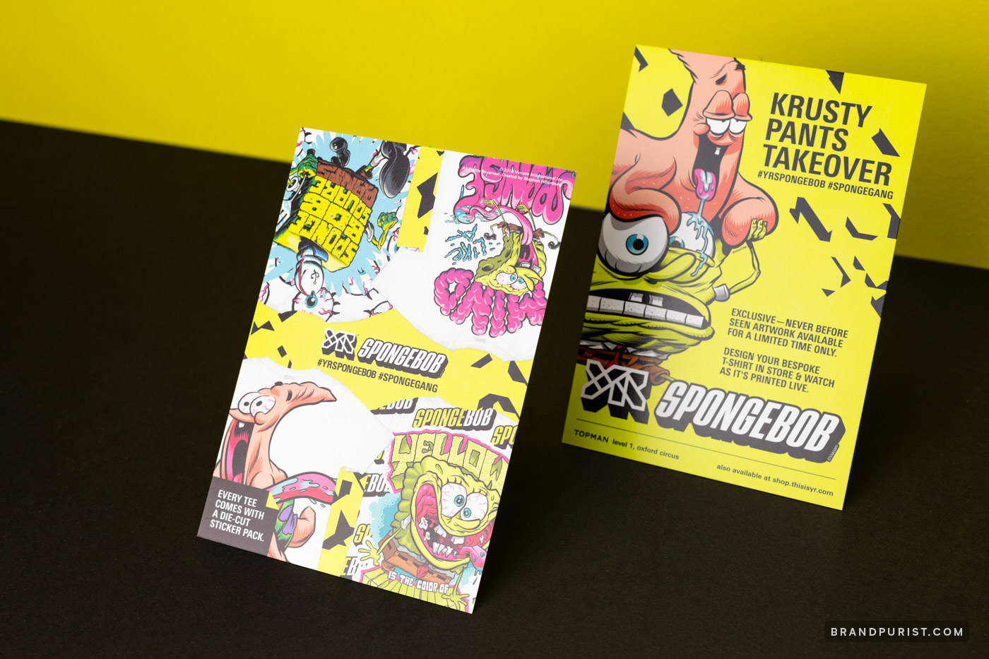 YR x SpongeBob • Fashion co-branding and retail design | Brand Purist ...